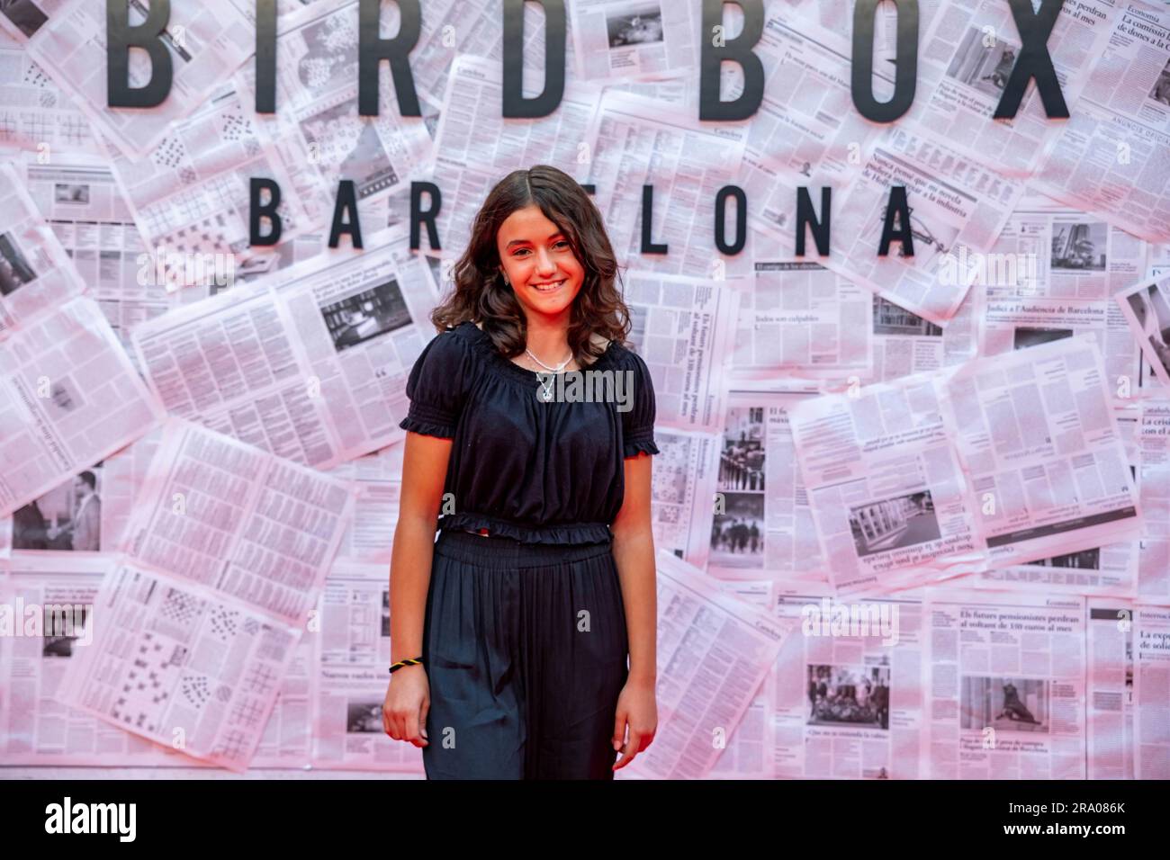 Actress Alejandra Howard poses at the photocall during the presentation ...