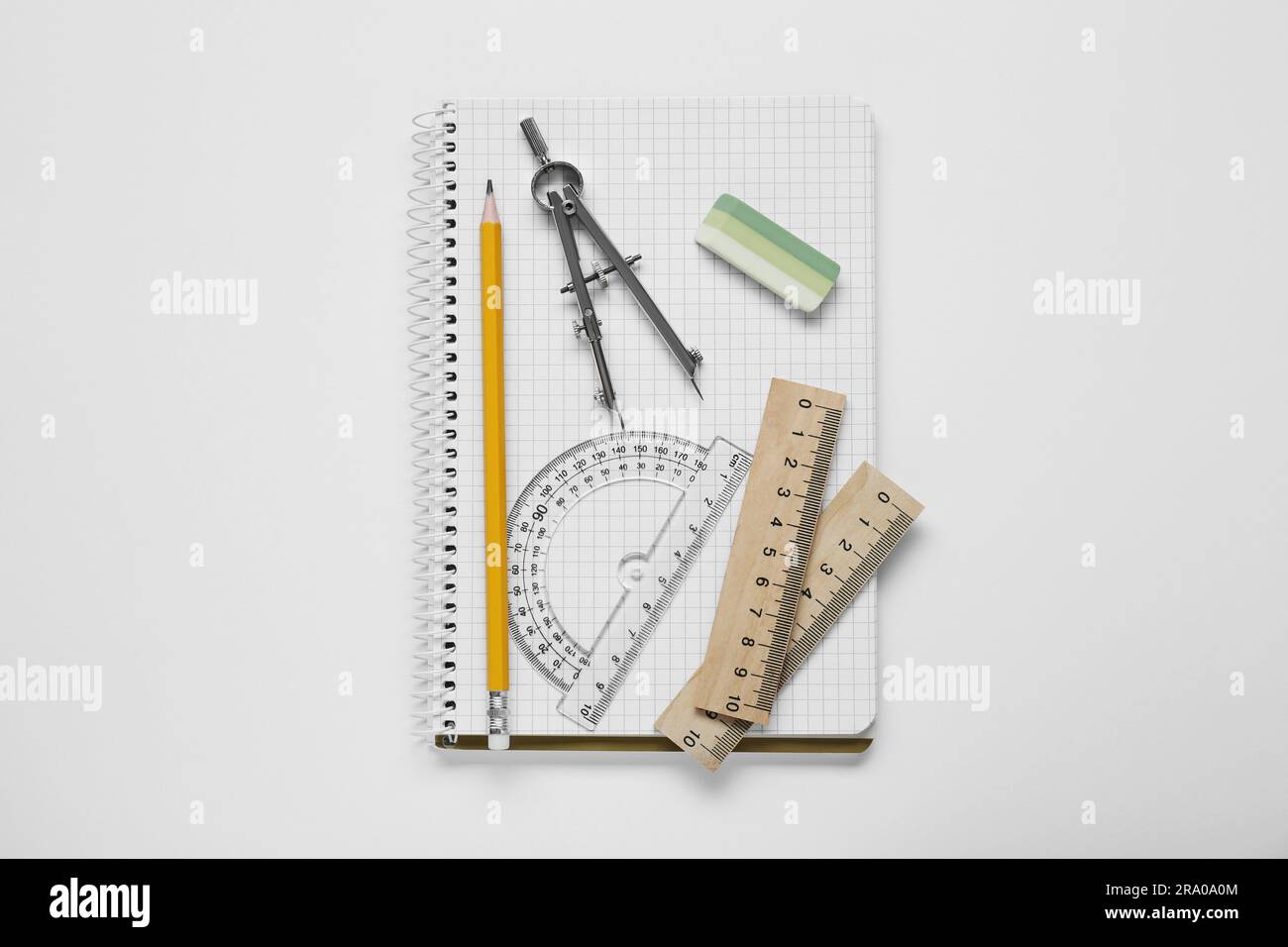 Compass protractor ruler hi-res stock photography and images - Alamy