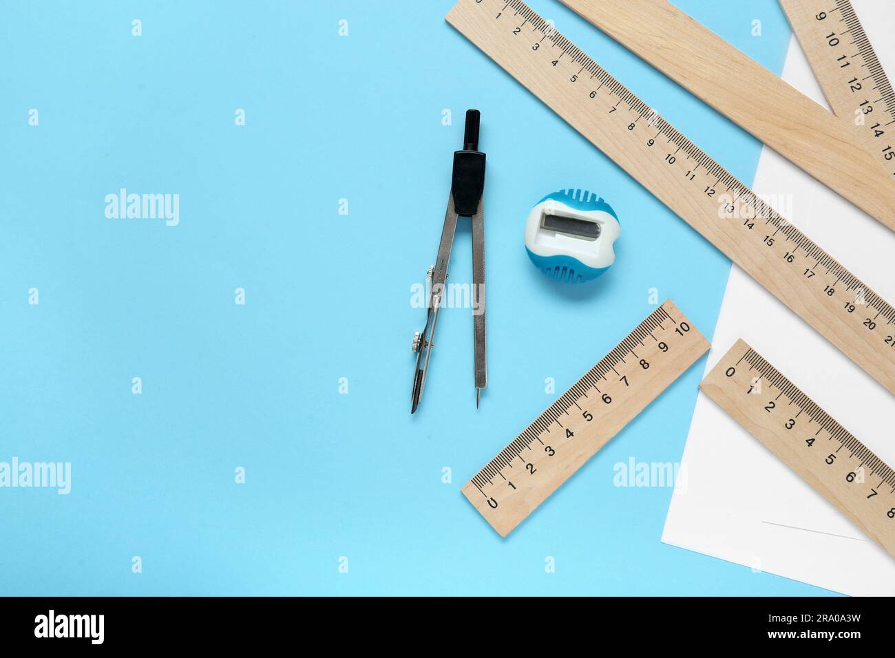Flat Math Compass