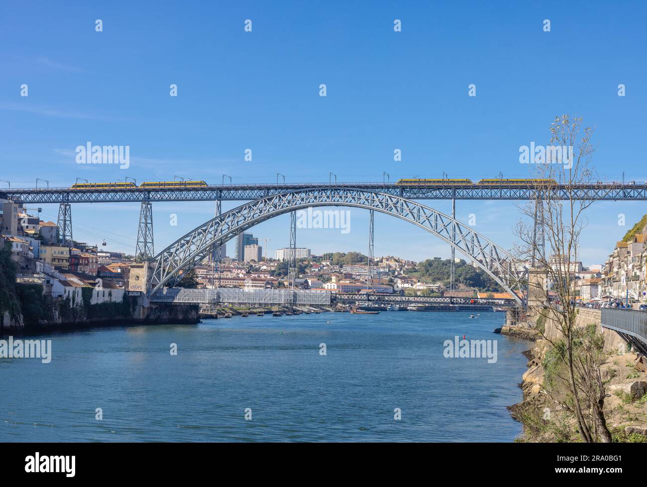 Don Luis I bridge, Porto Stock Photo - Alamy
