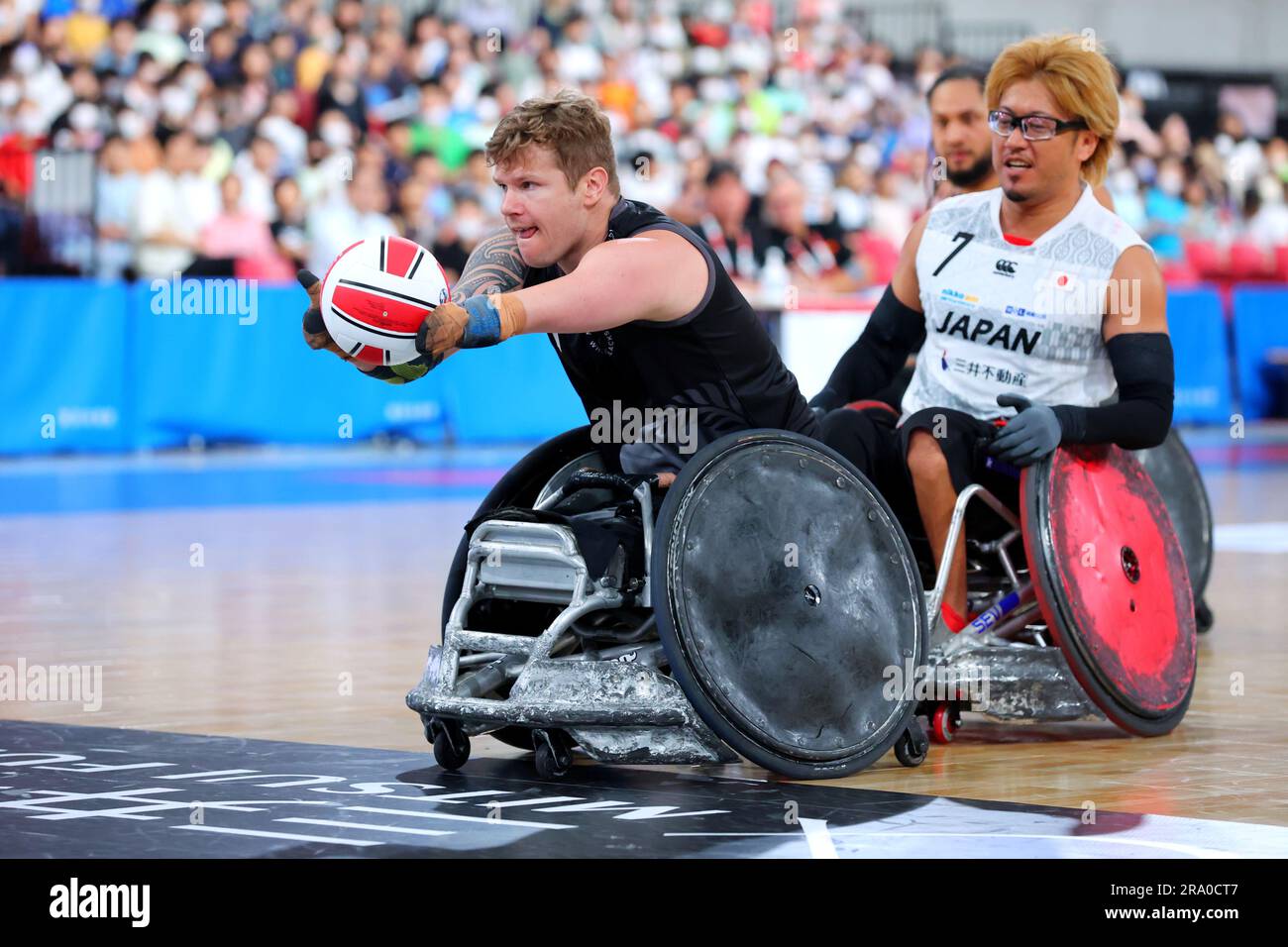 Tokyo, Japan. 29th June, 2023. (L-R) Cameron Leslie (NZL), Daisuke ...