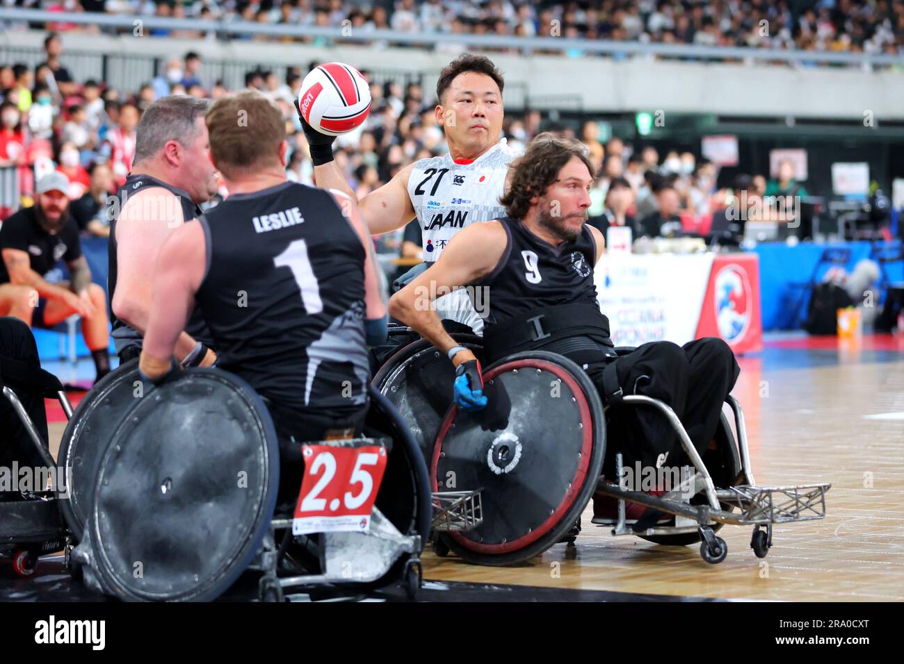 Tokyo, Japan. 29th June, 2023. Yukinobu Ike (JPN) Wheelchair Rugby ...