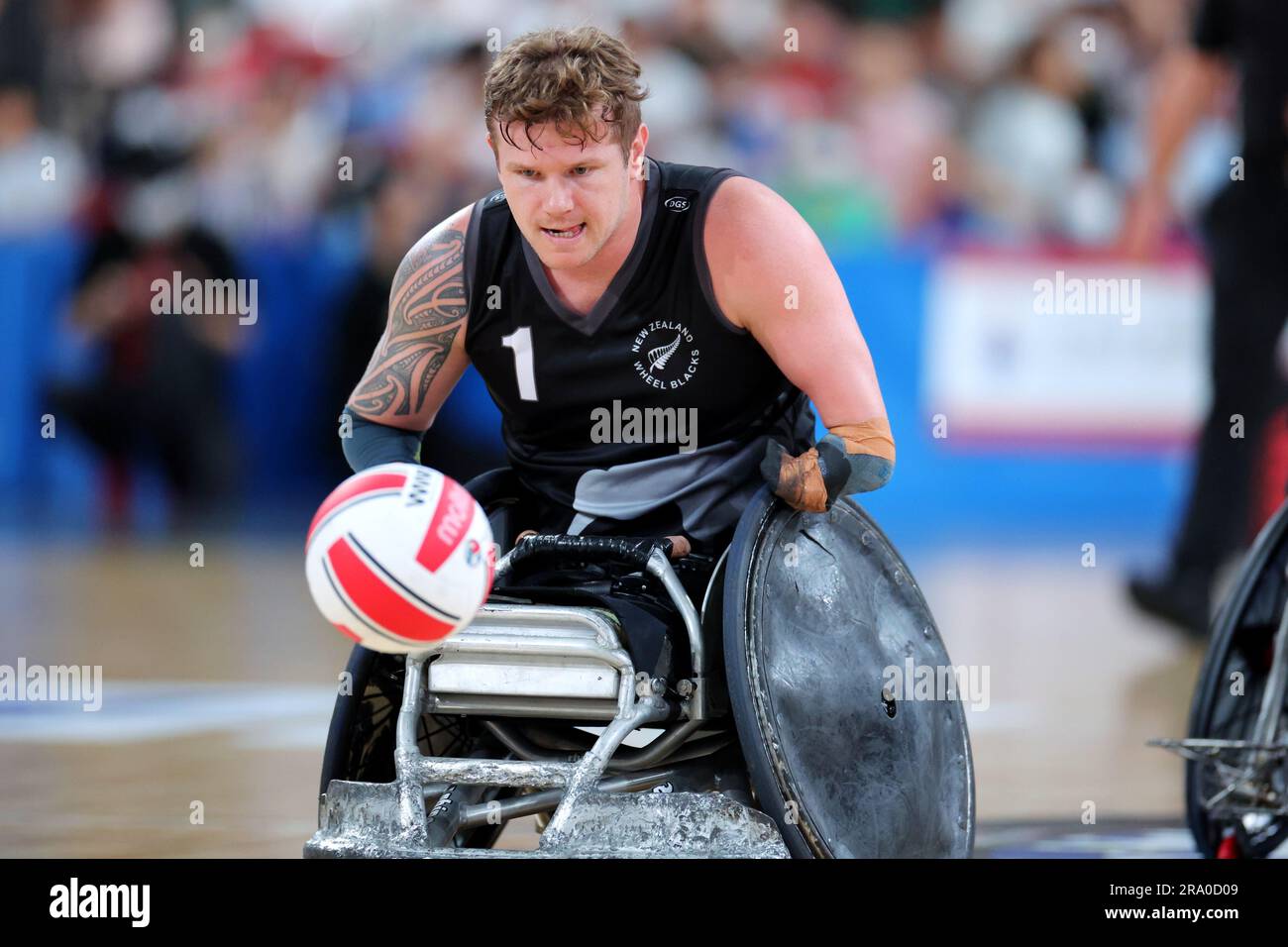 Tokyo, Japan. 29th June, 2023. Cameron Leslie (NZL) Wheelchair Rugby ...