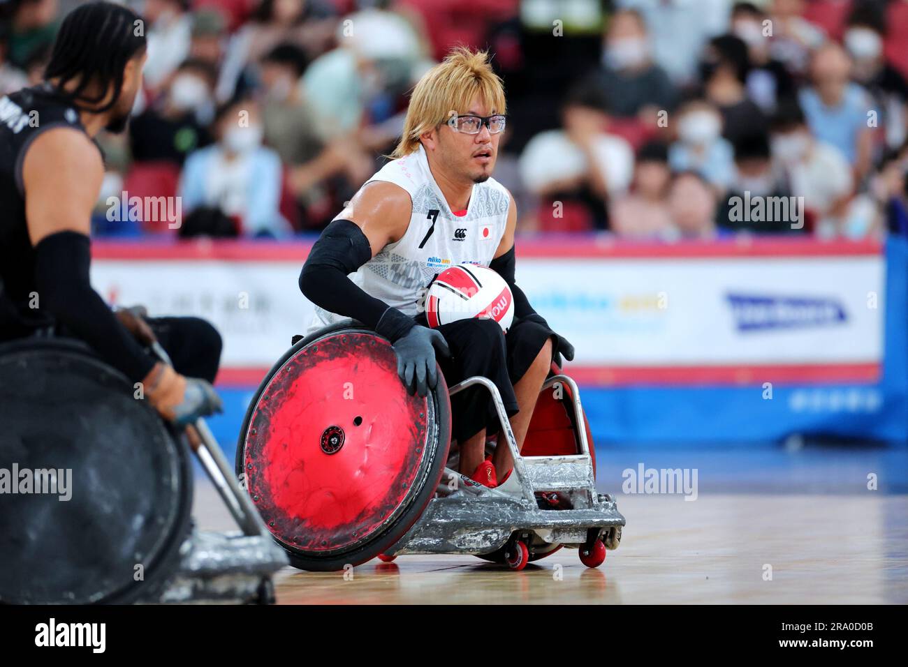 Tokyo, Japan. 29th June, 2023. Daisuke Ikezaki (JPN) Wheelchair Rugby ...