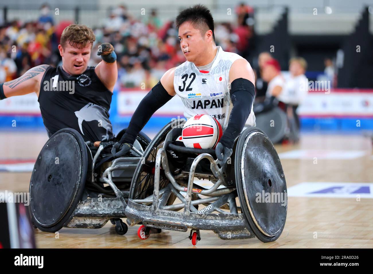 Tokyo, Japan. 29th June, 2023. Katsuya Hashimoto (JPN) Wheelchair Rugby ...