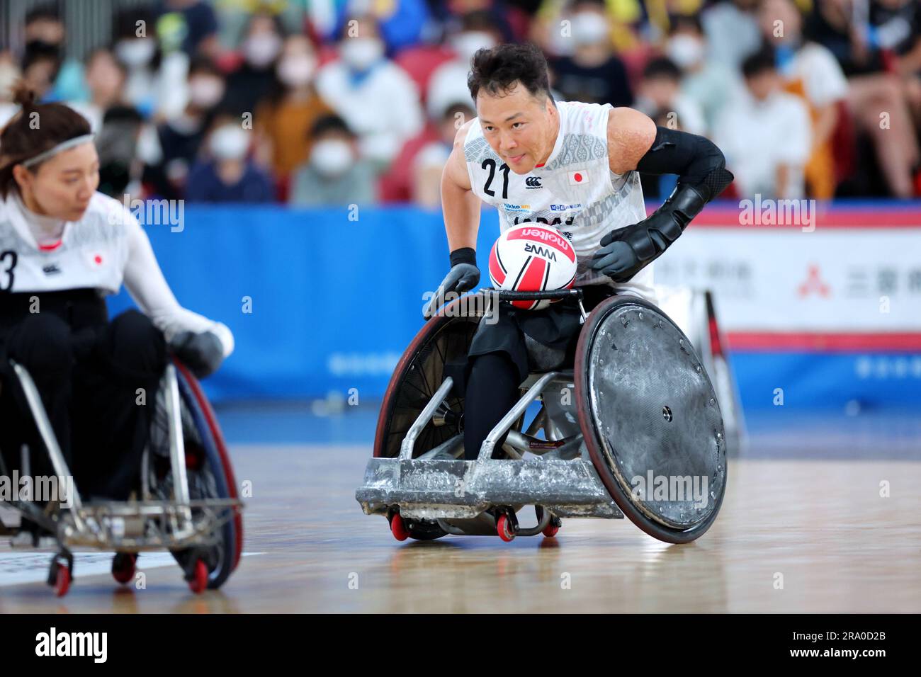 Tokyo, Japan. 29th June, 2023. Yukinobu Ike (JPN) Wheelchair Rugby ...