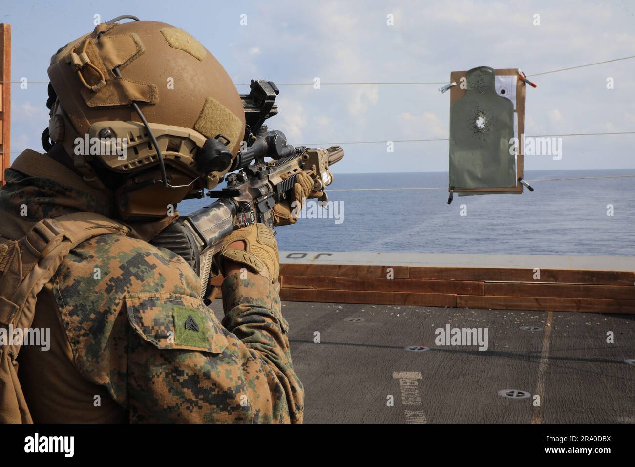 South China Sea (April 16, 2023) – U.S. Marine Corps Cpl. Djimon Sharp ...