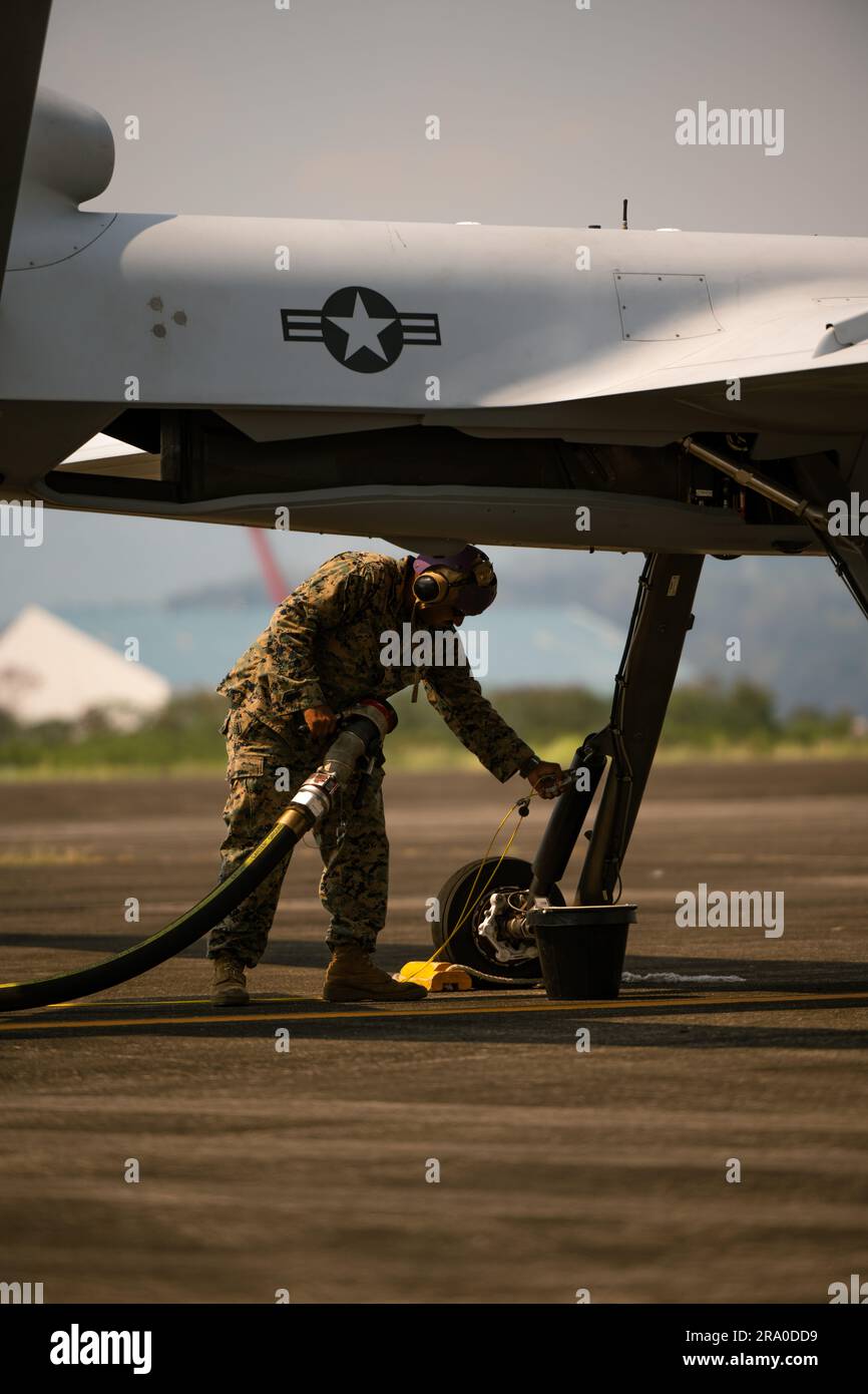 U.S. Airmen assigned to the 163d Attack Wing on March Air Reserve Base ...