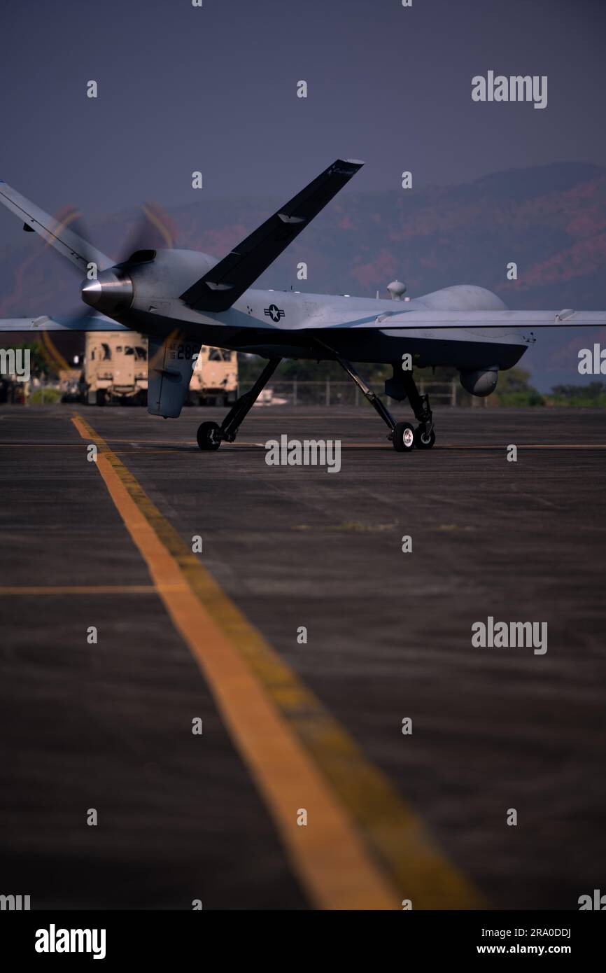 U.S. Airmen assigned to the 163d Attack Wing on March Air Reserve Base ...