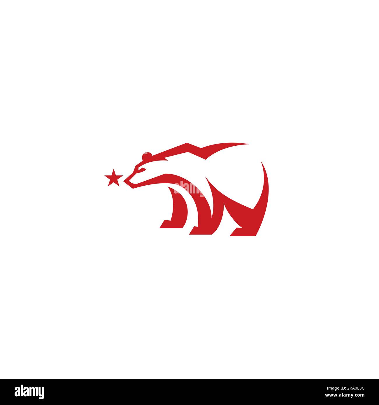 Bear logo design. Bear Animal vector illustration Stock Vector Image ...