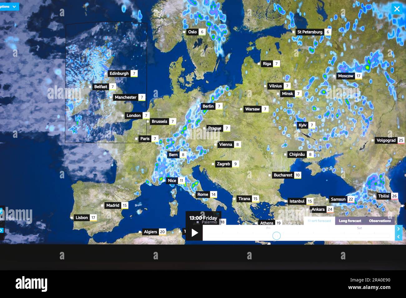 Bbc forecasting app hi-res stock photography and images - Alamy
