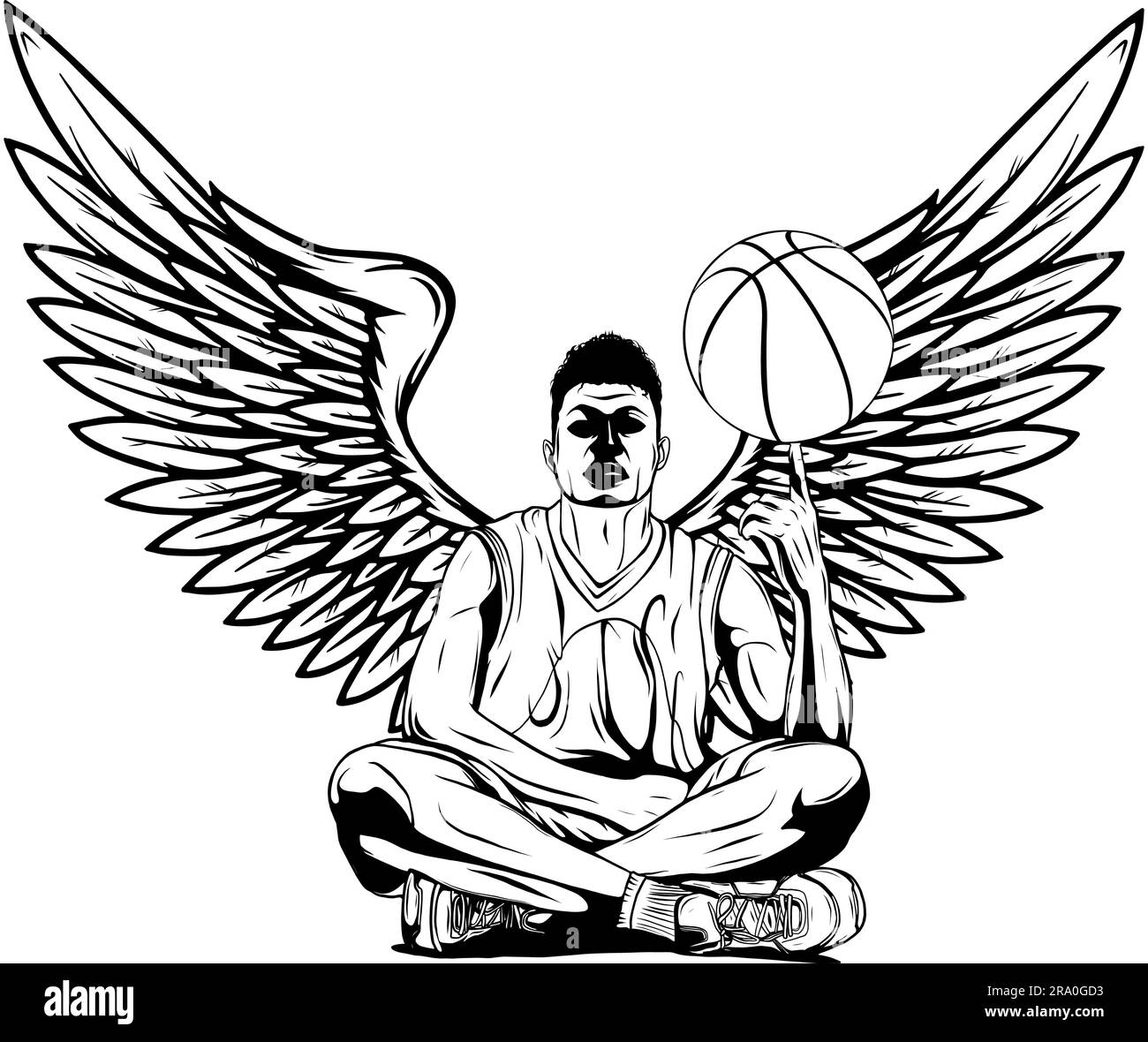 Basketball Outline Vector Basketball Ball Vector" Bilder: Stock Fotos