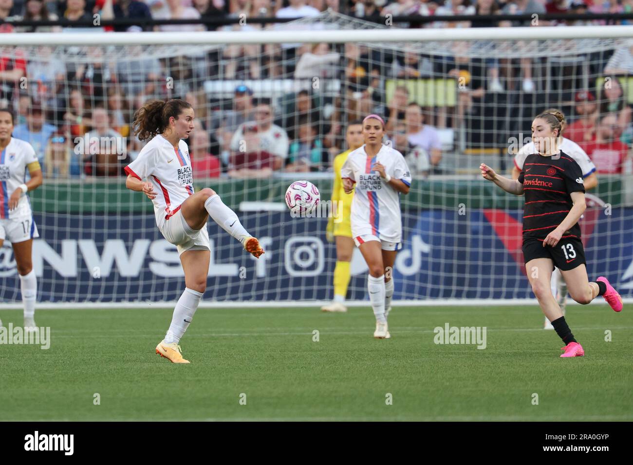 July 1, 2023; Portland, Oregon, USA; NWSL match between Portland Thorns ...