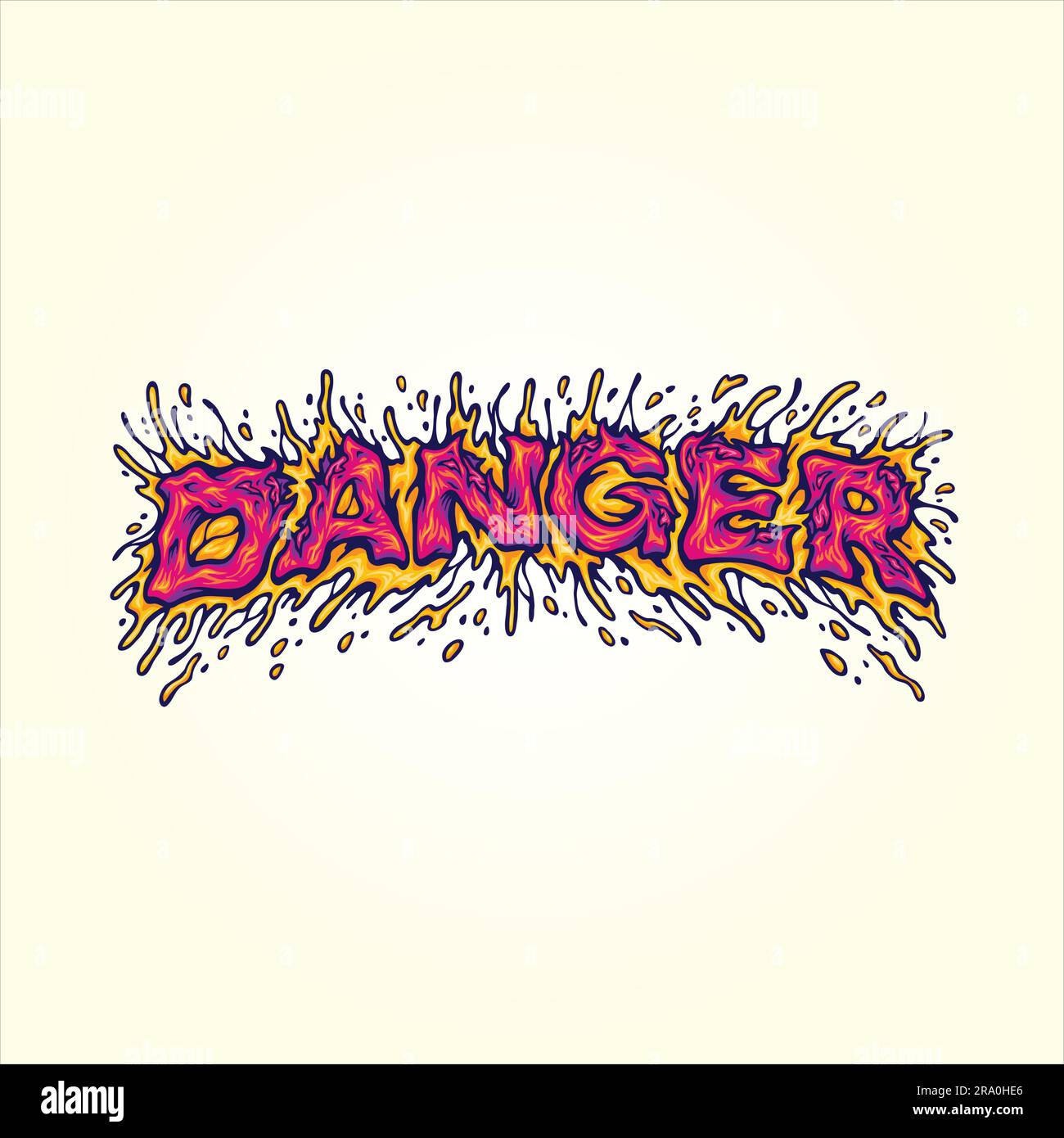 Terrifyingtext vector vectors hi-res stock photography and images - Alamy