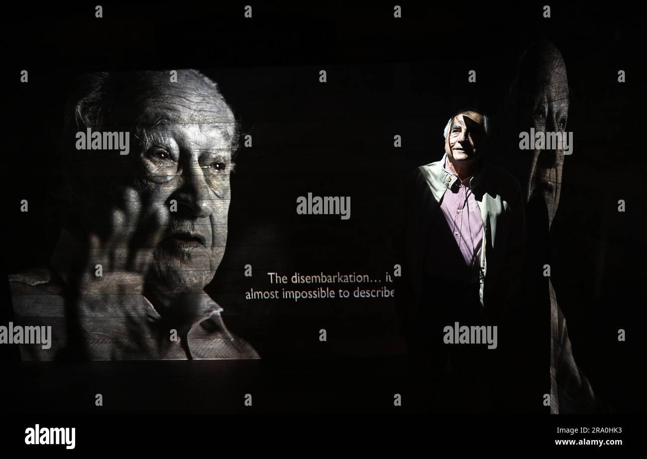 Brisbane, Australia. 30th June, 2023. Holocaust survivor Peter Baruch ...