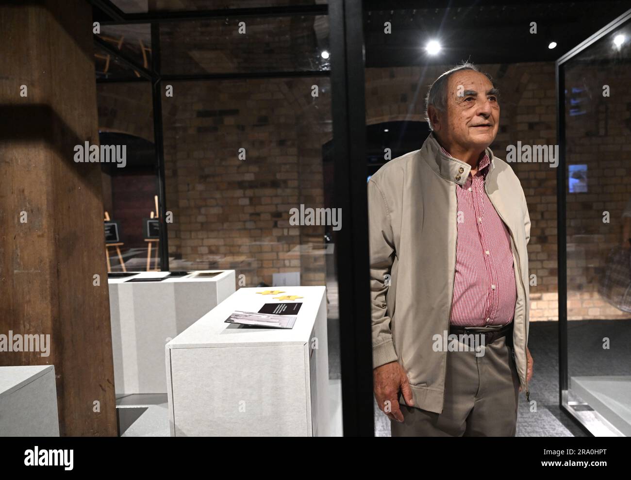 Brisbane, Australia. 30th June, 2023. Holocaust survivor Peter Baruch ...