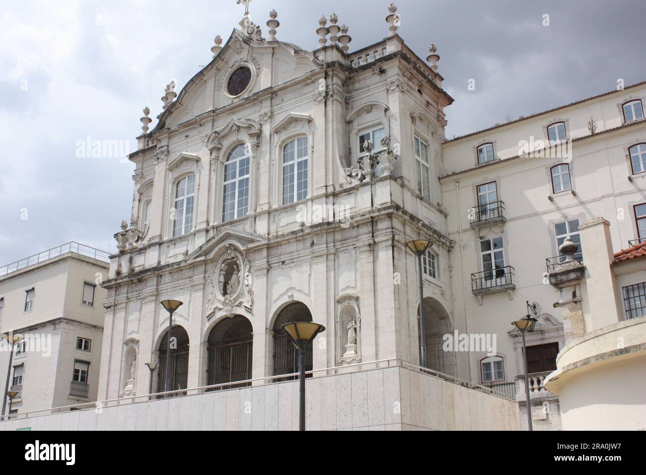 The Igreja de Nossa Senhora das Mercês, Our Lady of Mercy in Lisbon ...