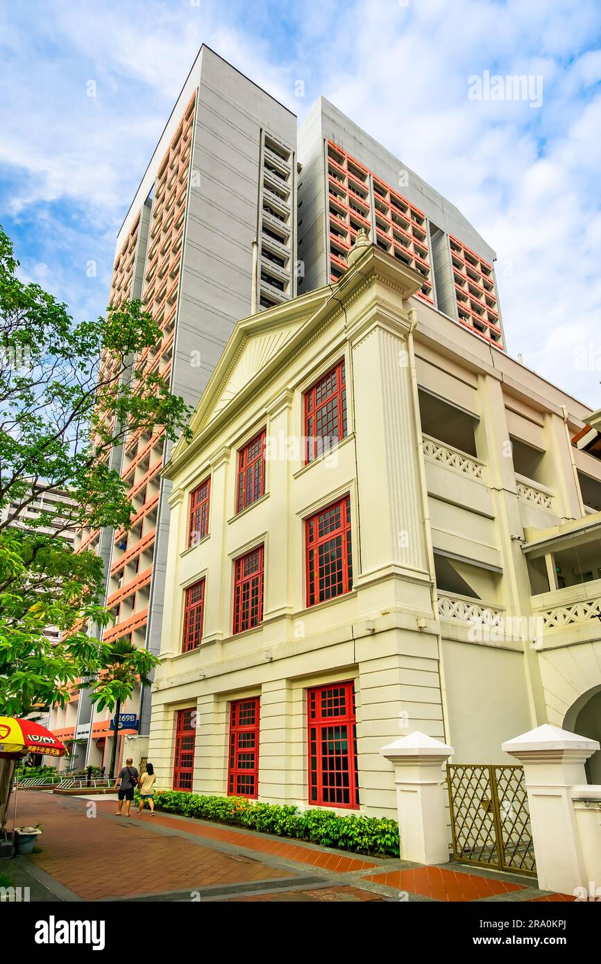 Stamford Arts Centre located at Waterloo Street in Singapore Stock ...