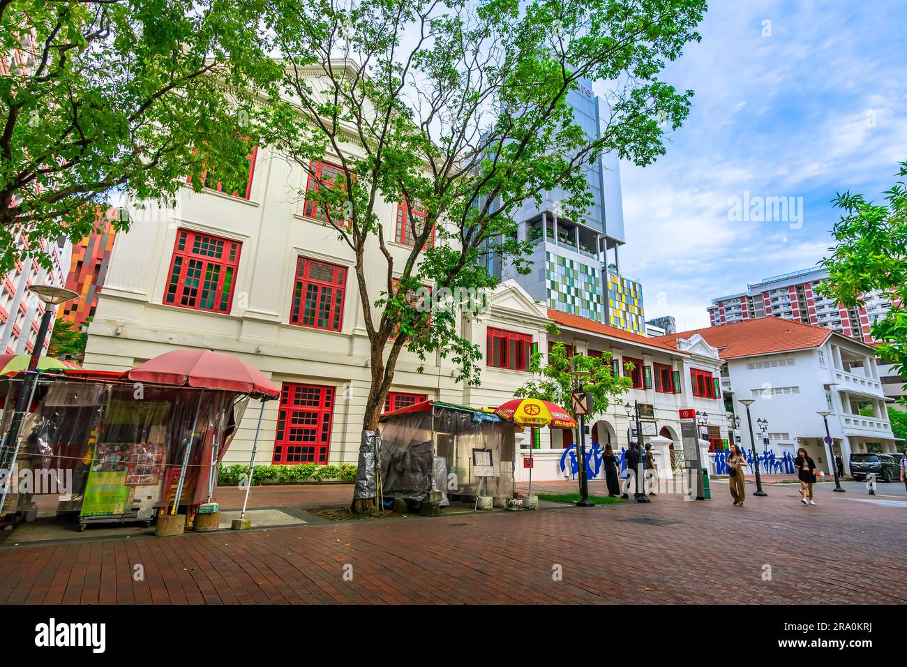Stamford Arts Centre located at Waterloo Street in Singapore Stock ...