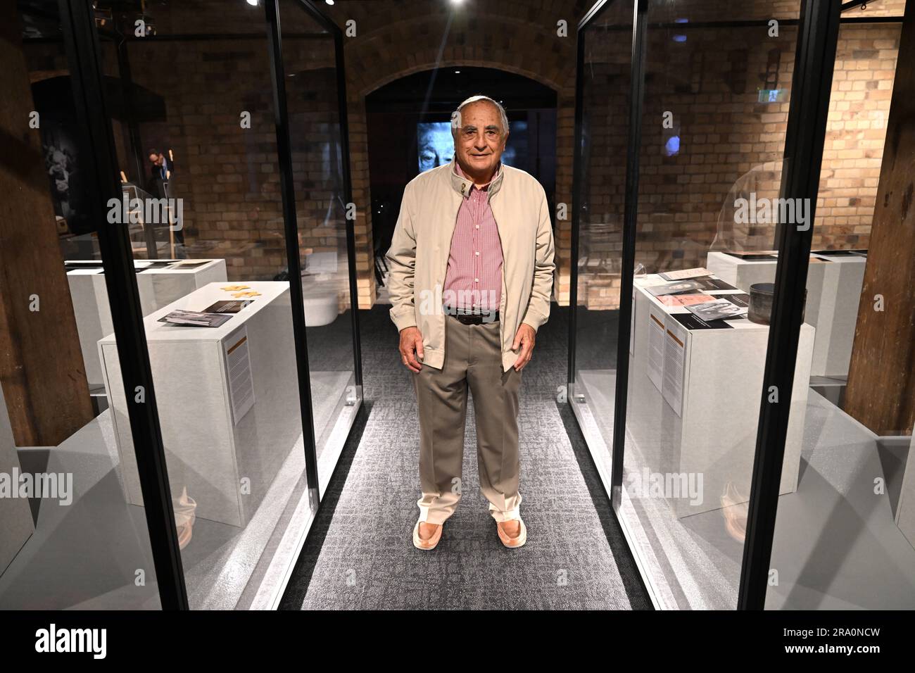Brisbane, Australia. 30th June, 2023. Holocaust survivor Peter Baruch ...