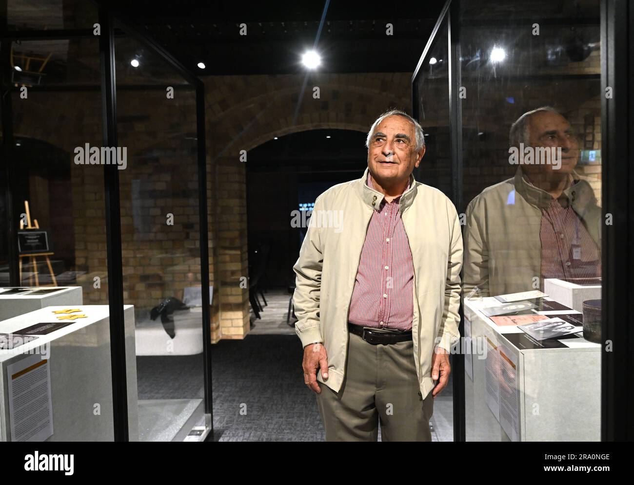 Brisbane, Australia. 30th June, 2023. Holocaust survivor Peter Baruch ...