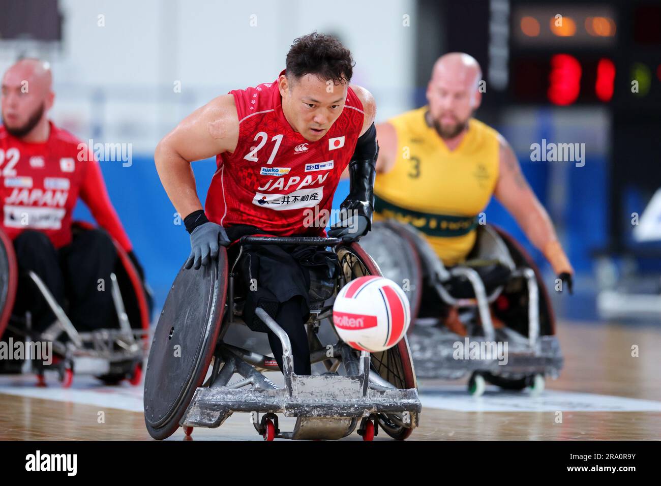 Tokyo, Japan. 29th June, 2023. Yukinobu Ike (JPN) Wheelchair Rugby ...