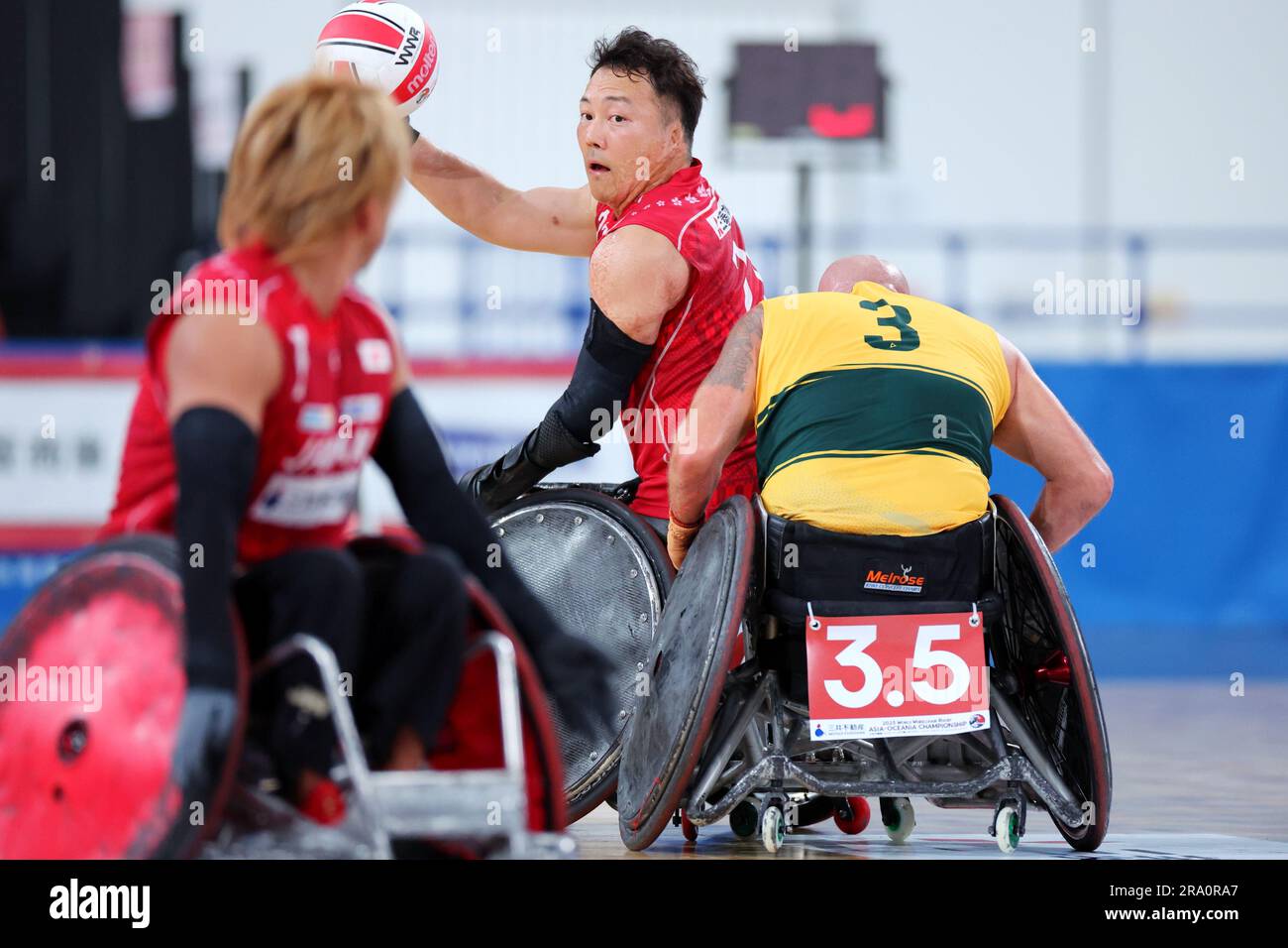 Tokyo, Japan. 29th June, 2023. Yukinobu Ike (JPN) Wheelchair Rugby ...