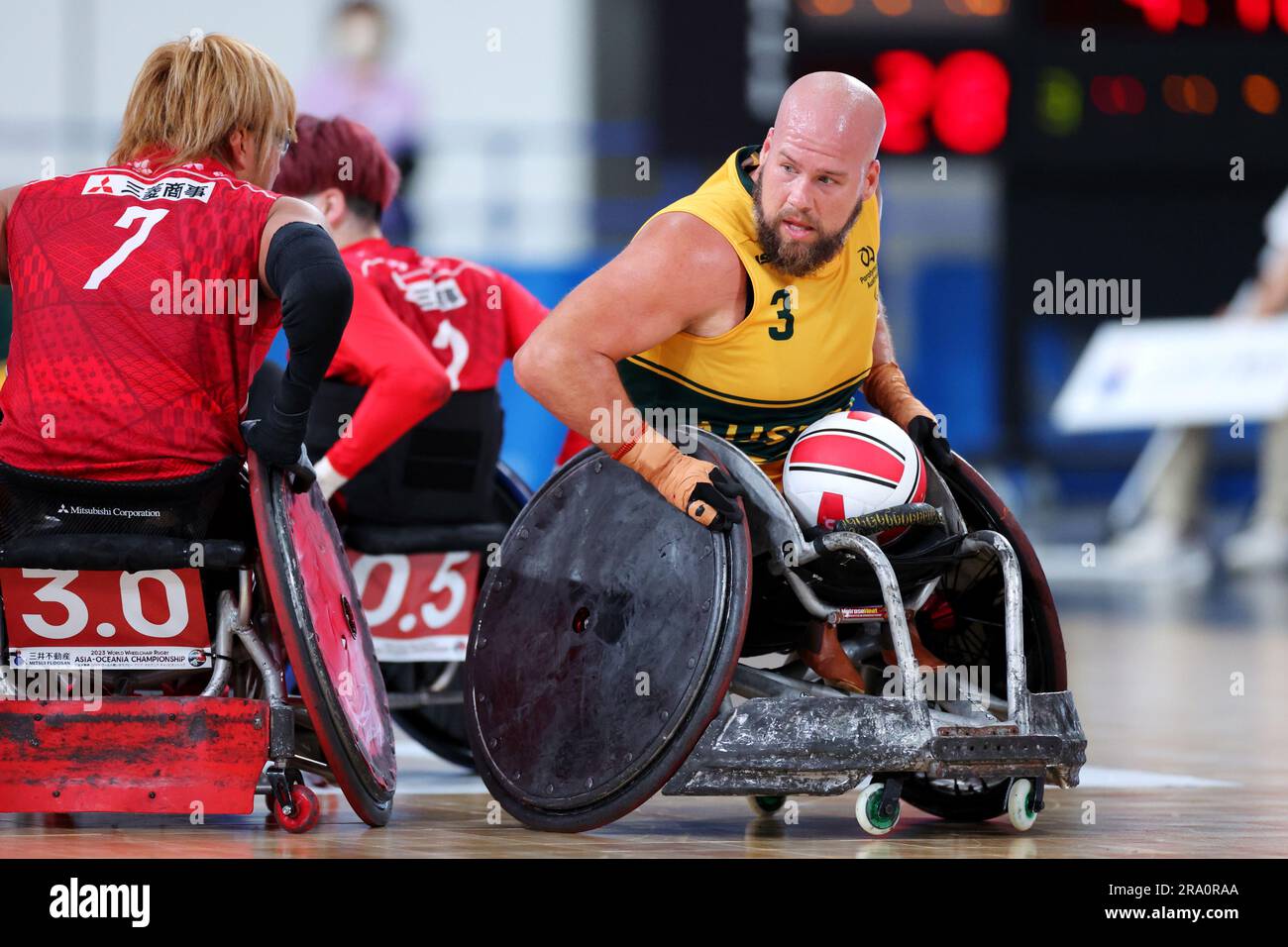 Tokyo, Japan. 29th June, 2023. Ryley Batt (AUS) Wheelchair Rugby ...