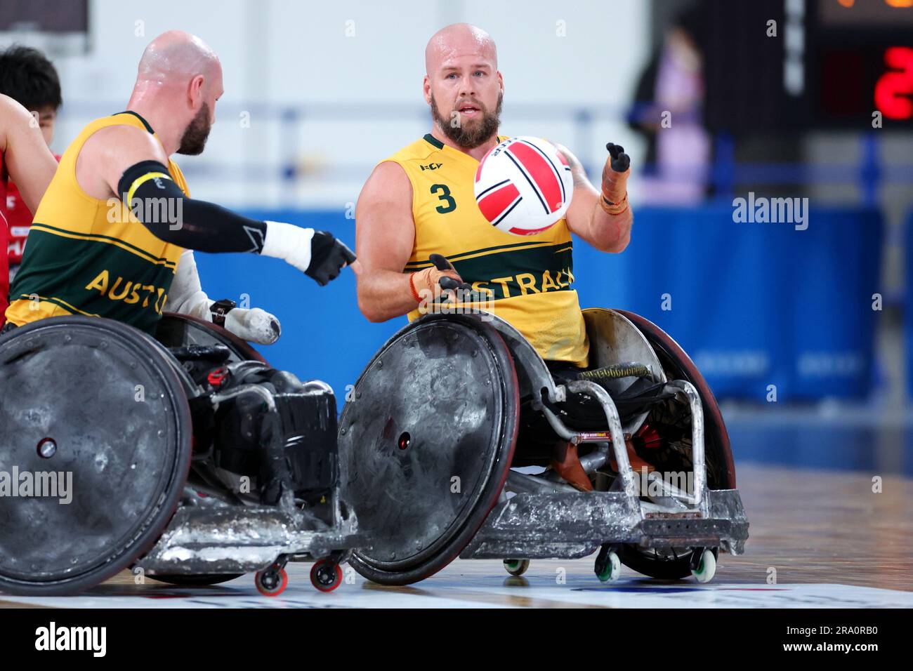 Tokyo, Japan. 29th June, 2023. Ryley Batt (AUS) Wheelchair Rugby ...