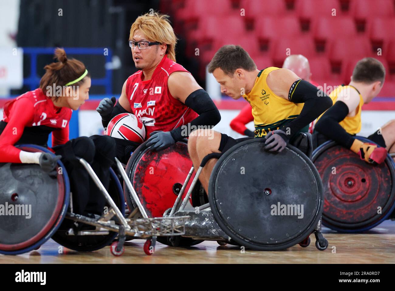 Tokyo, Japan. 29th June, 2023. Daisuke Ikezaki (JPN) Wheelchair Rugby ...