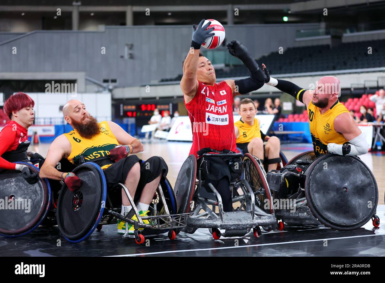 Tokyo, Japan. 29th June, 2023. Yukinobu Ike (JPN) Wheelchair Rugby ...