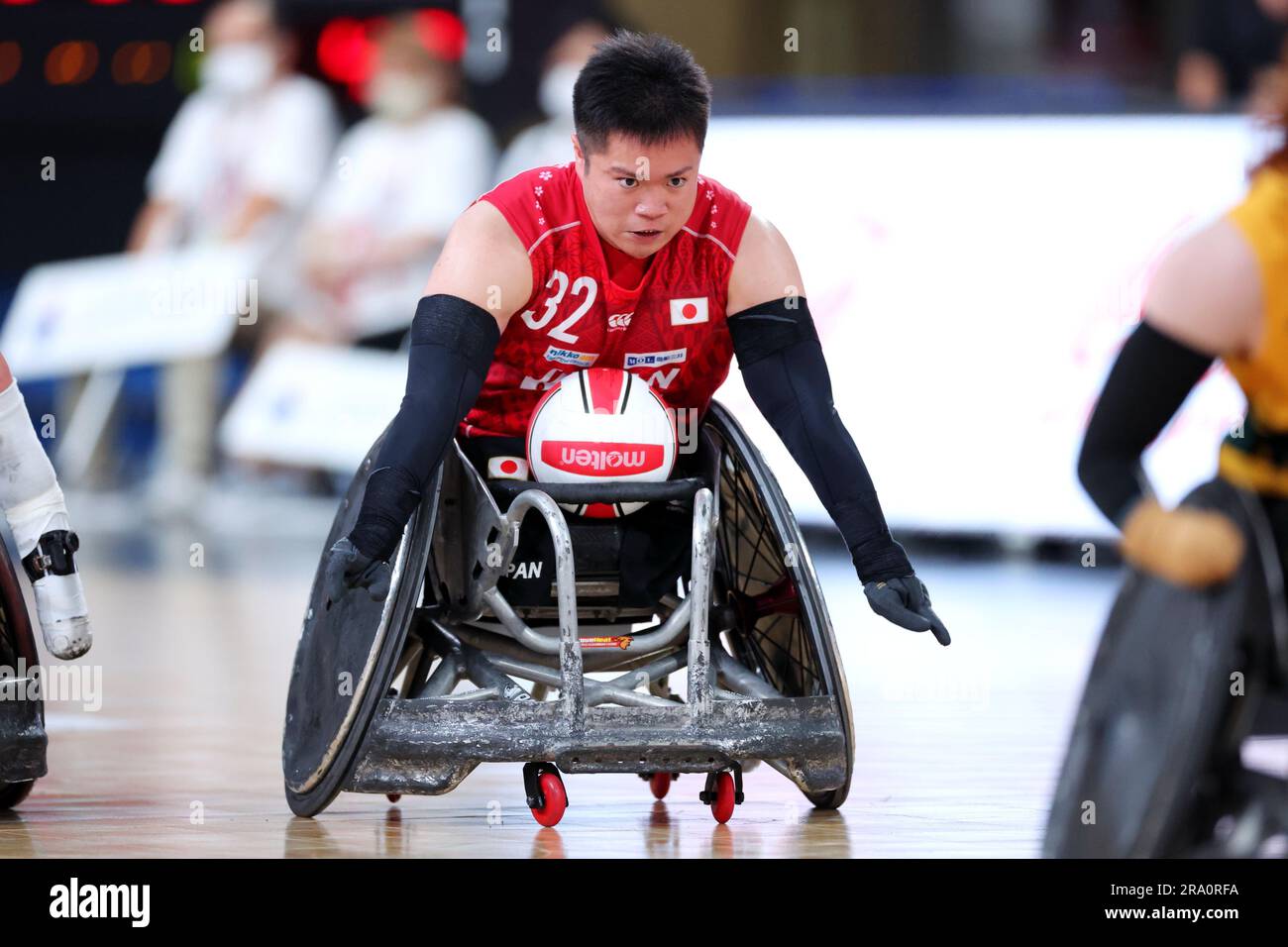 Tokyo, Japan. 29th June, 2023. Katsuya Hashimoto (JPN) Wheelchair Rugby ...