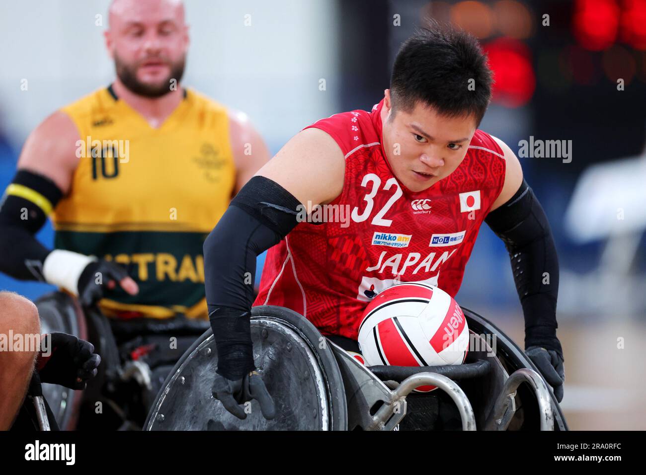 Tokyo, Japan. 29th June, 2023. Katsuya Hashimoto (JPN) Wheelchair Rugby : Mitsui Fudosan 2023 ...