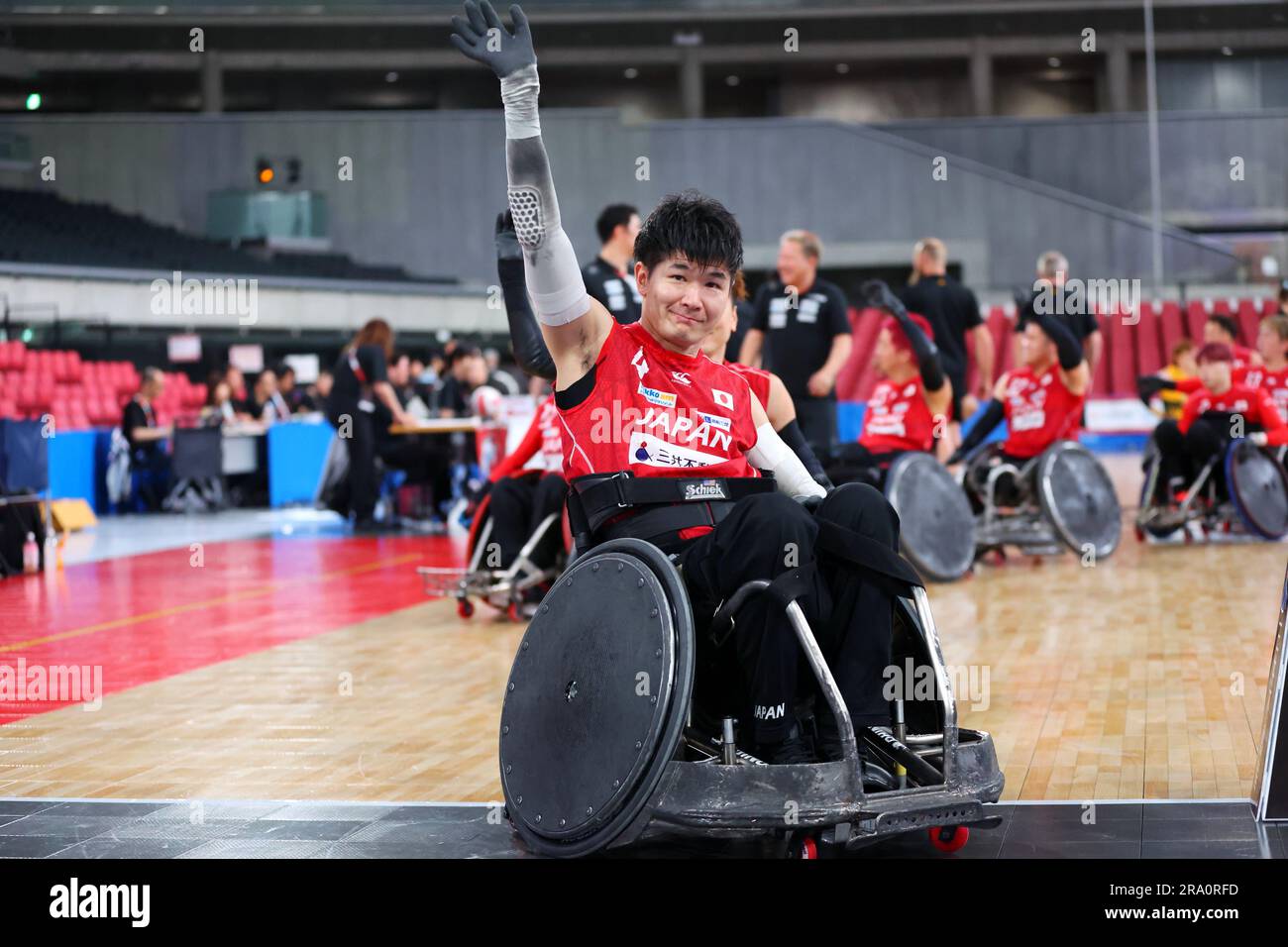 Tokyo, Japan. 29th June, 2023. Masayuki Haga (JPN) Wheelchair Rugby ...