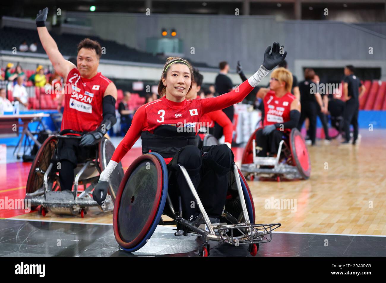 Tokyo, Japan. 29th June, 2023. Kae Kurahashi (JPN) Wheelchair Rugby ...