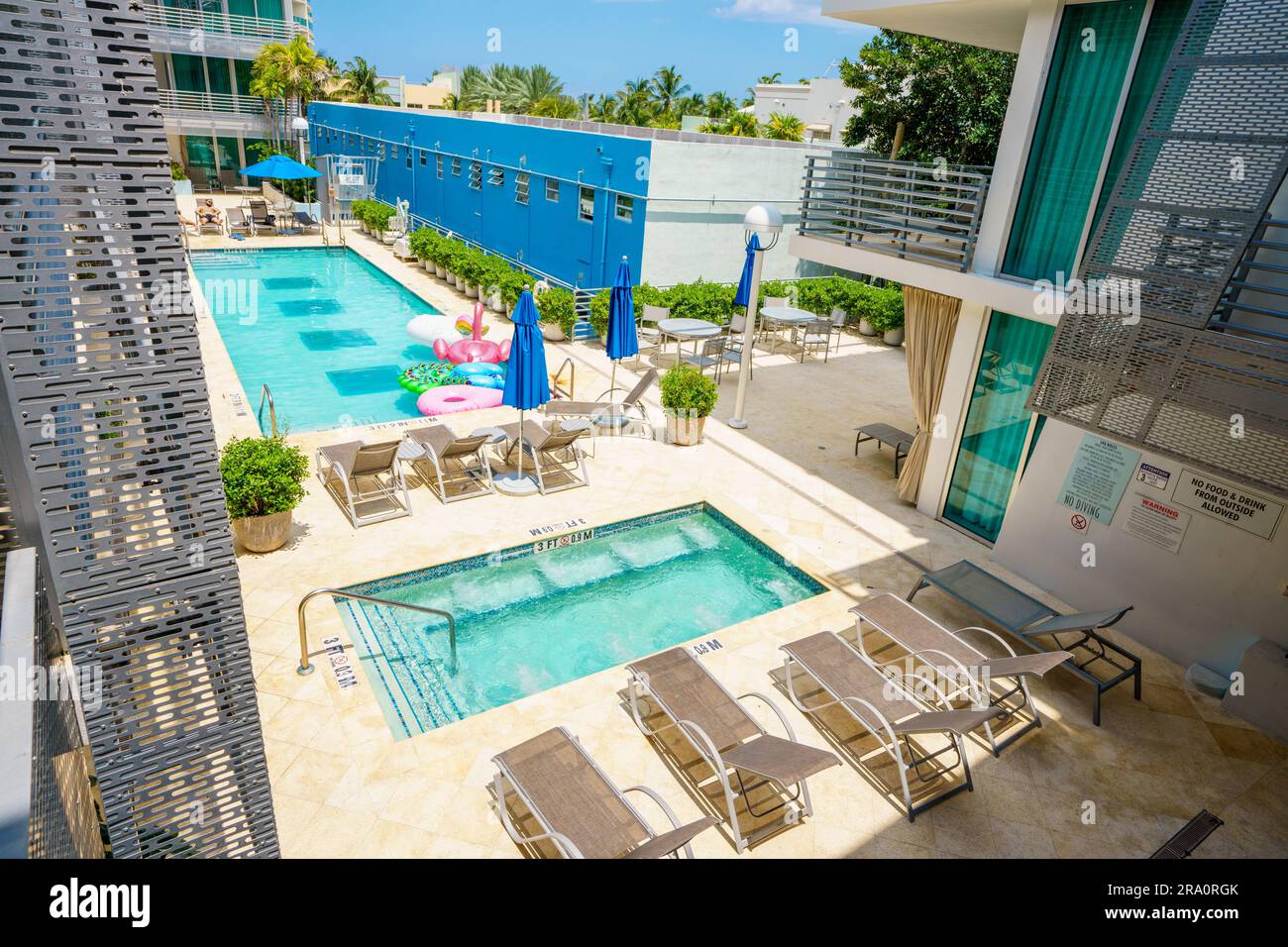 Miami Beach, FL, USA - June 29, 2023: Photo of the Z Ocean Hotel Miami ...