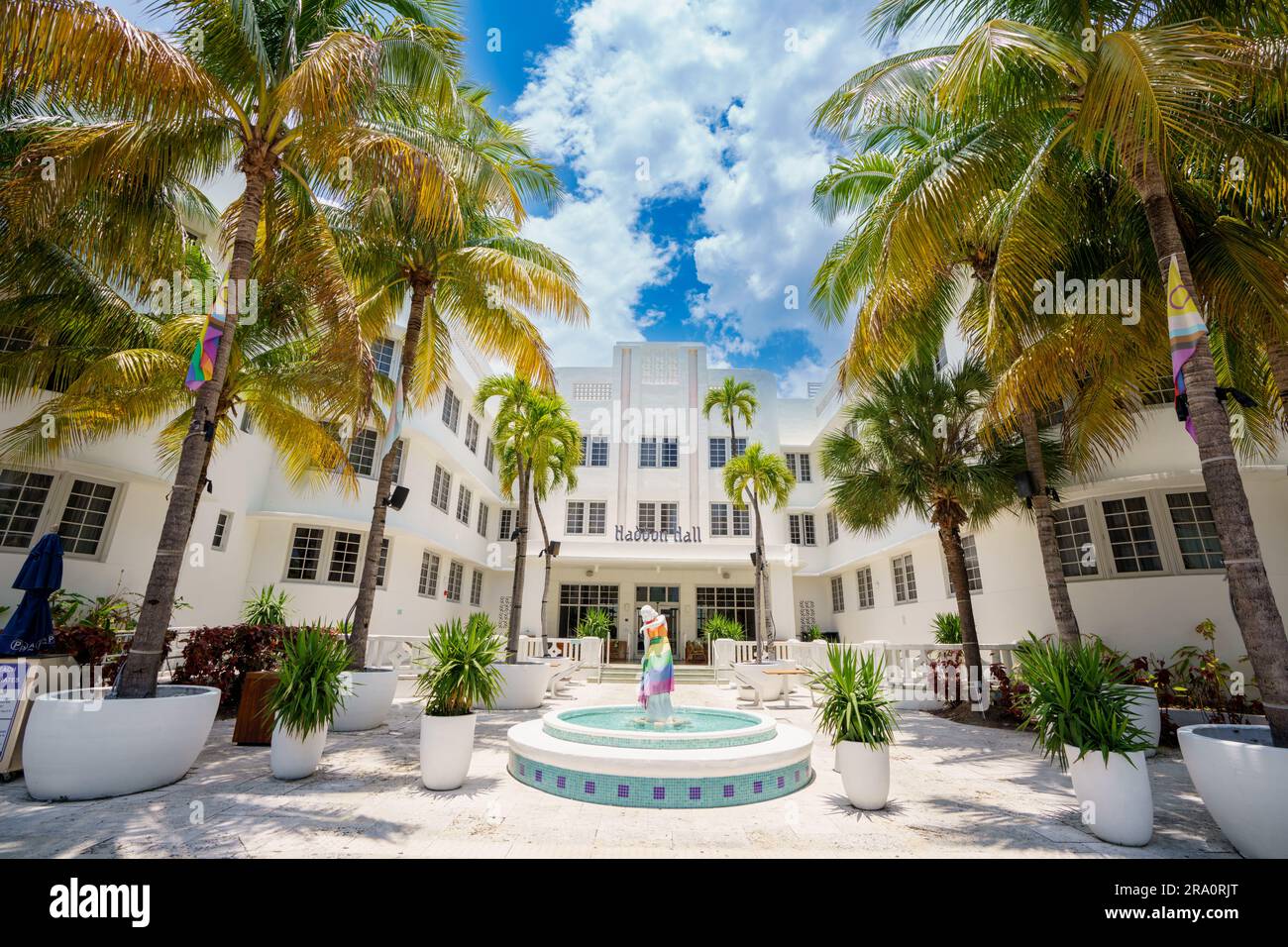 Miami Beach, FL, USA - June 29, 2023: Miami Beach Haddon Hall Hotel ...