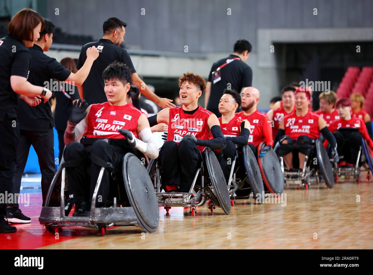 Tokyo, Japan. 29th June, 2023. Japan team group (JPN) Wheelchair Rugby ...