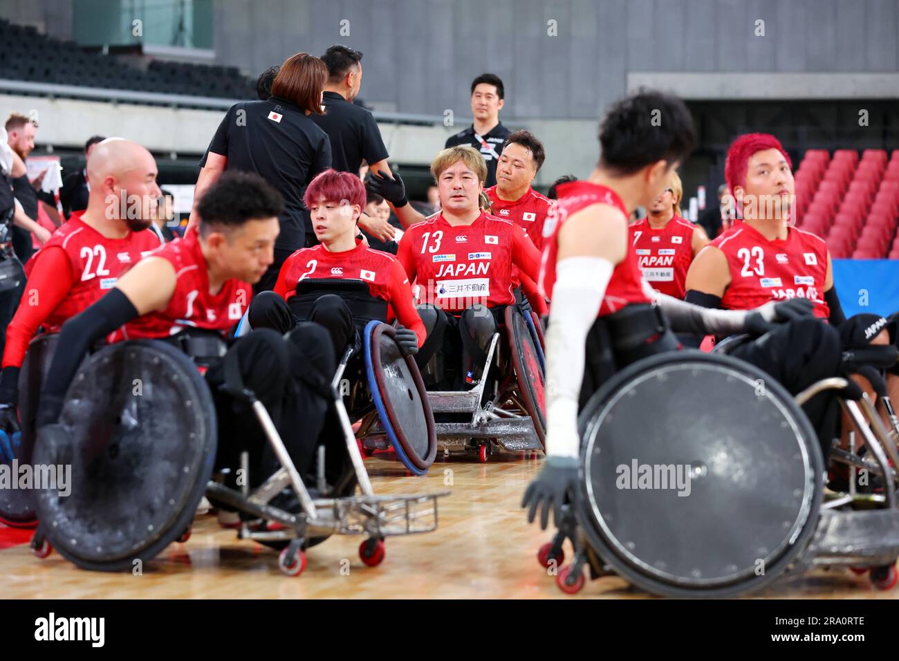 Tokyo, Japan. 29th June, 2023. Japan team group (JPN) Wheelchair Rugby ...