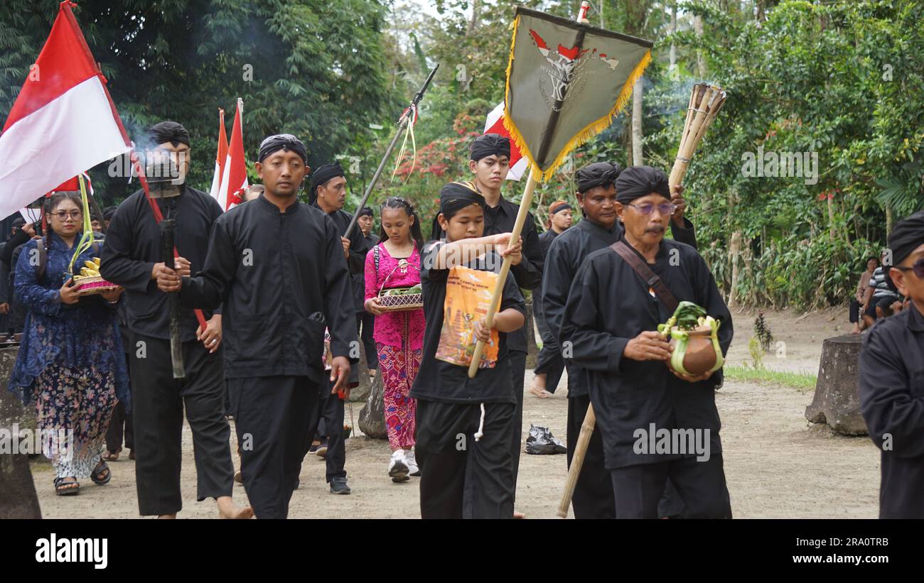 The Tumpeng Agung Nusantara Carnival is held to commemorate the ...
