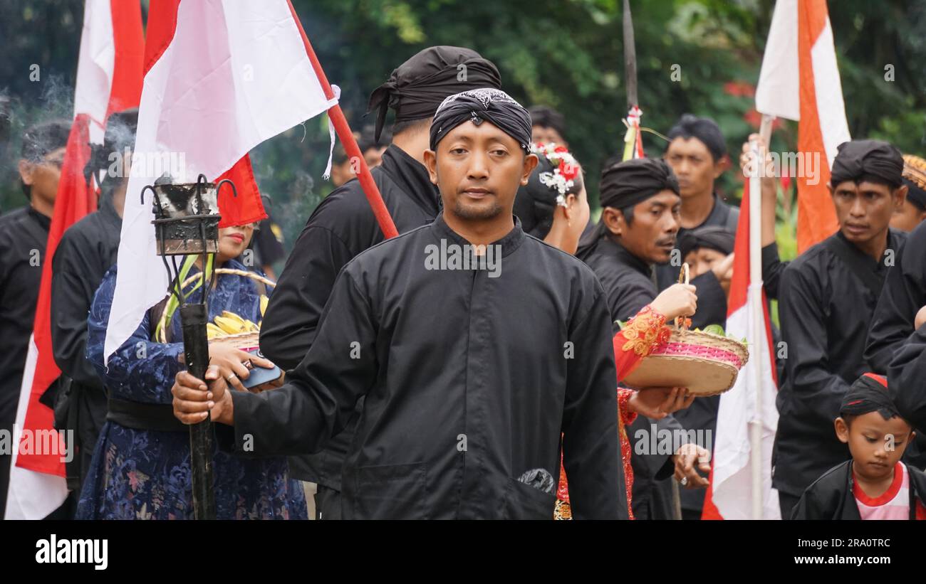 The Tumpeng Agung Nusantara Carnival is held to commemorate the ...