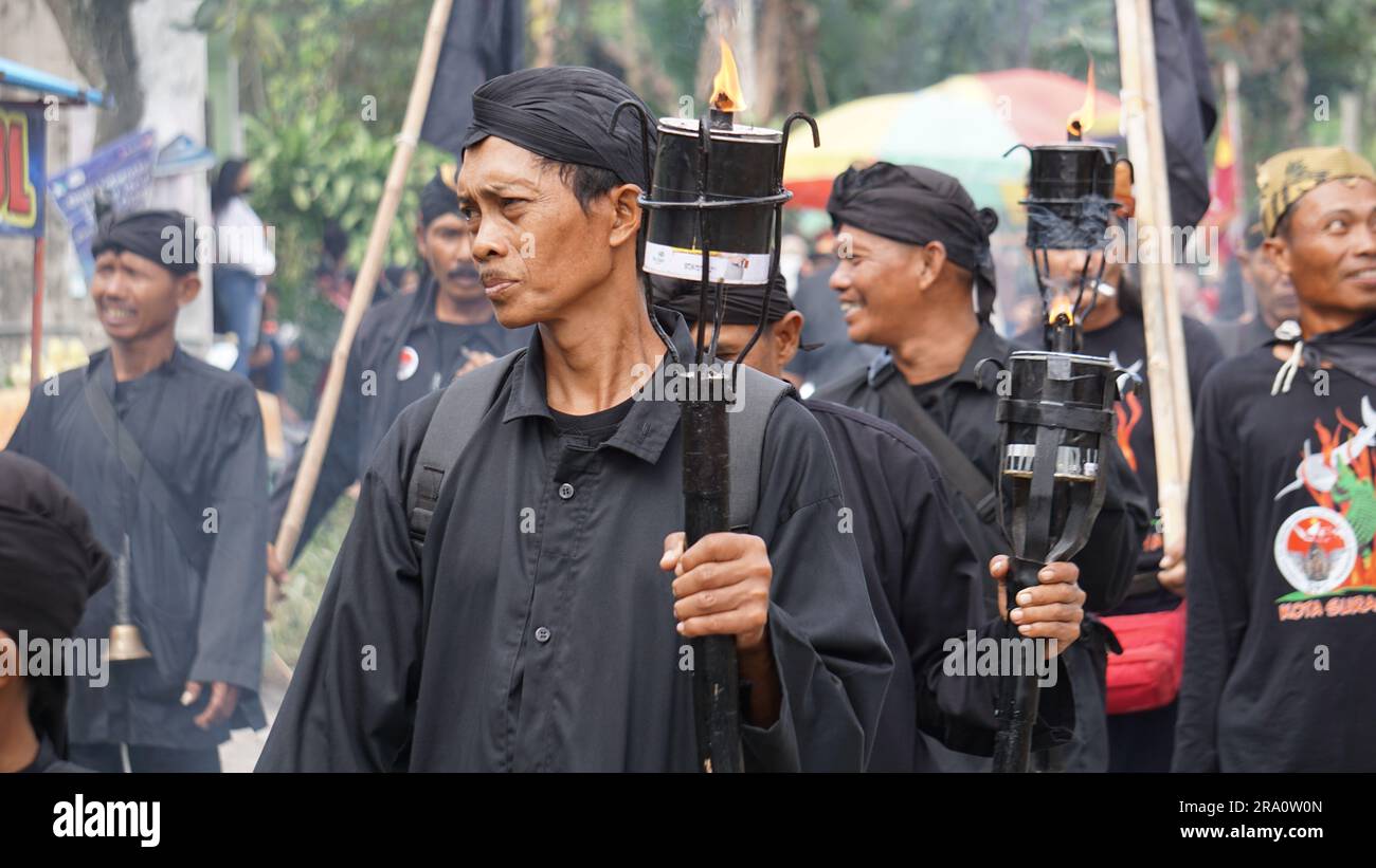 The Tumpeng Agung Nusantara Carnival is held to commemorate the ...
