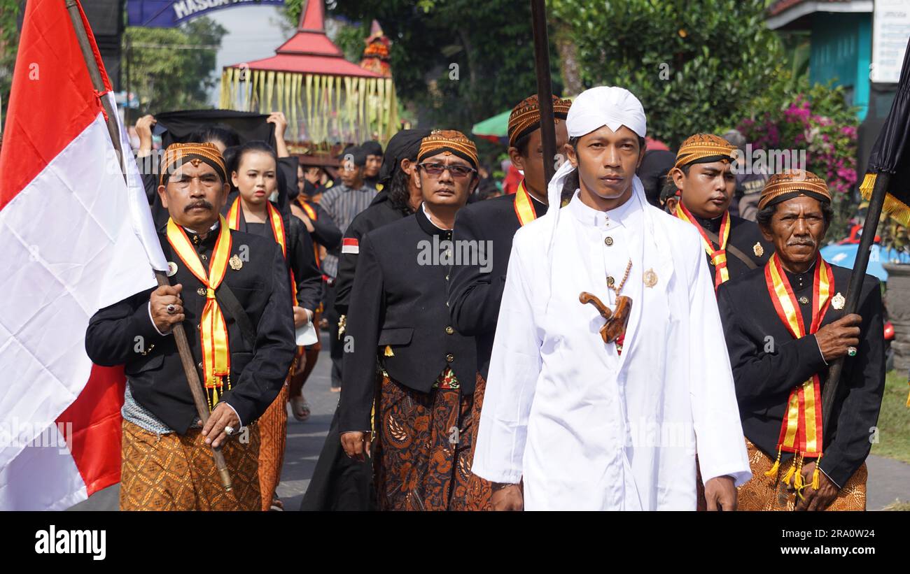 The Tumpeng Agung Nusantara Carnival is held to commemorate the ...