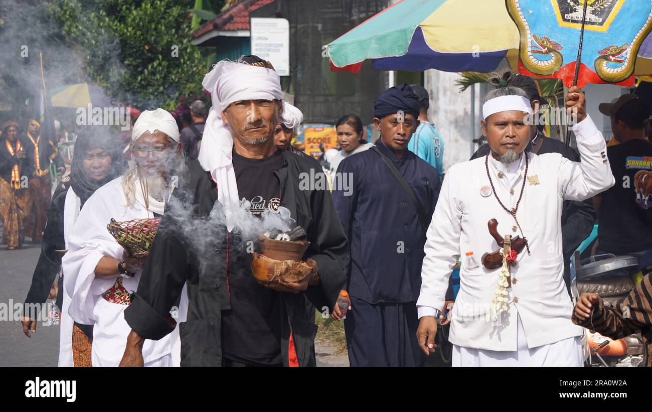 The Tumpeng Agung Nusantara Carnival is held to commemorate the ...