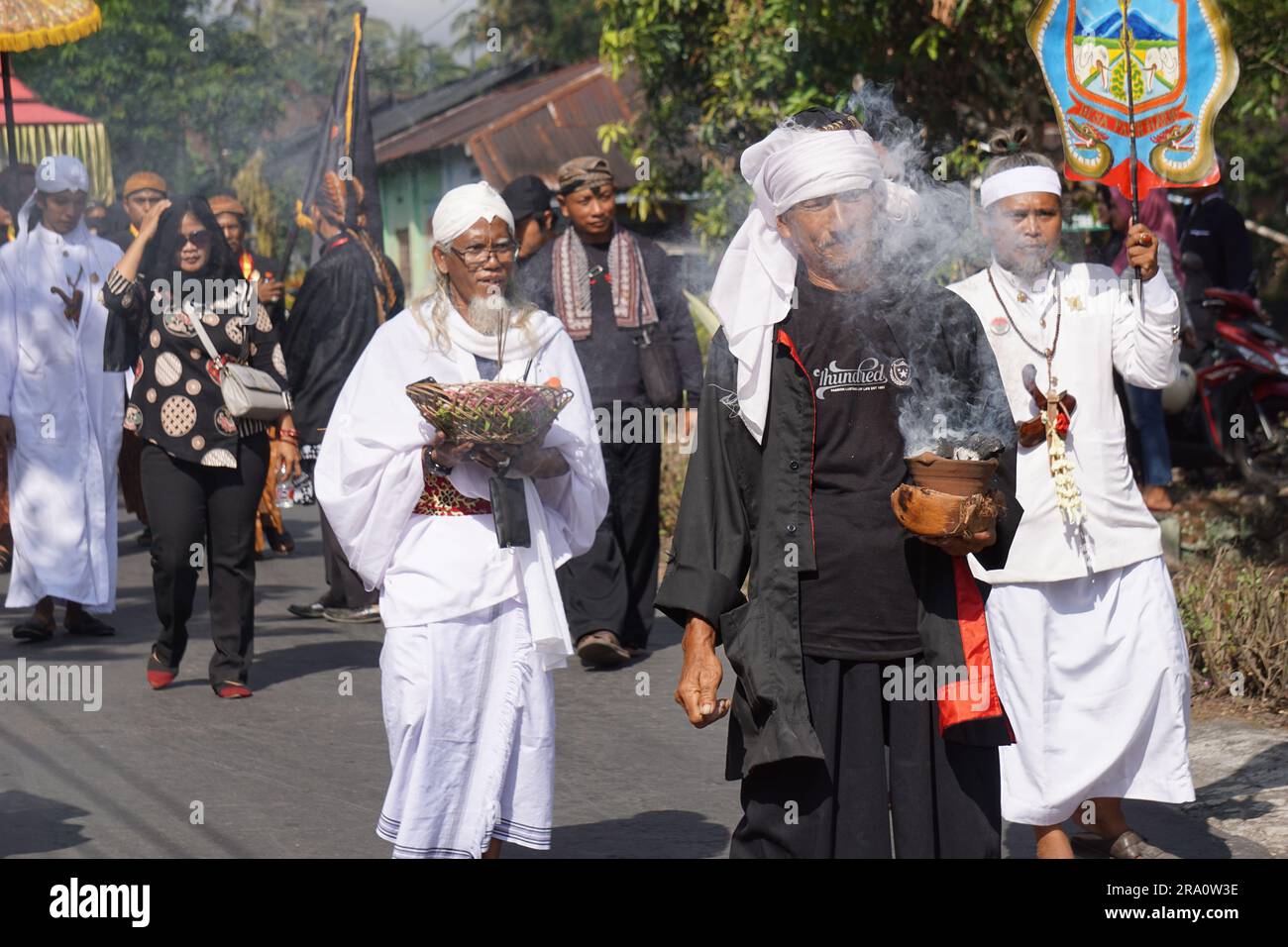 The Tumpeng Agung Nusantara Carnival is held to commemorate the ...