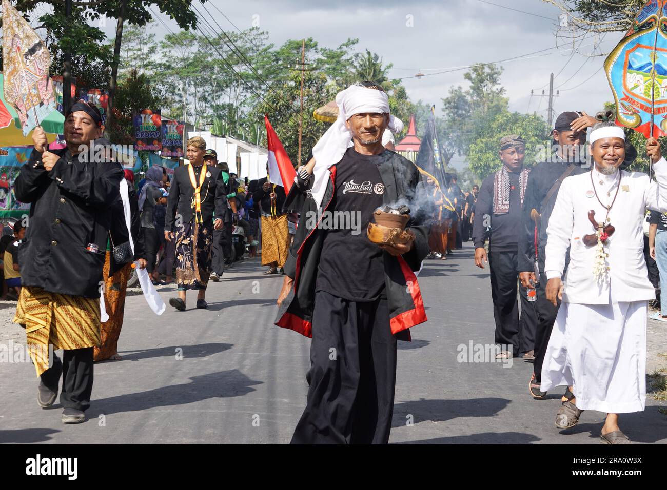 The Tumpeng Agung Nusantara Carnival is held to commemorate the ...
