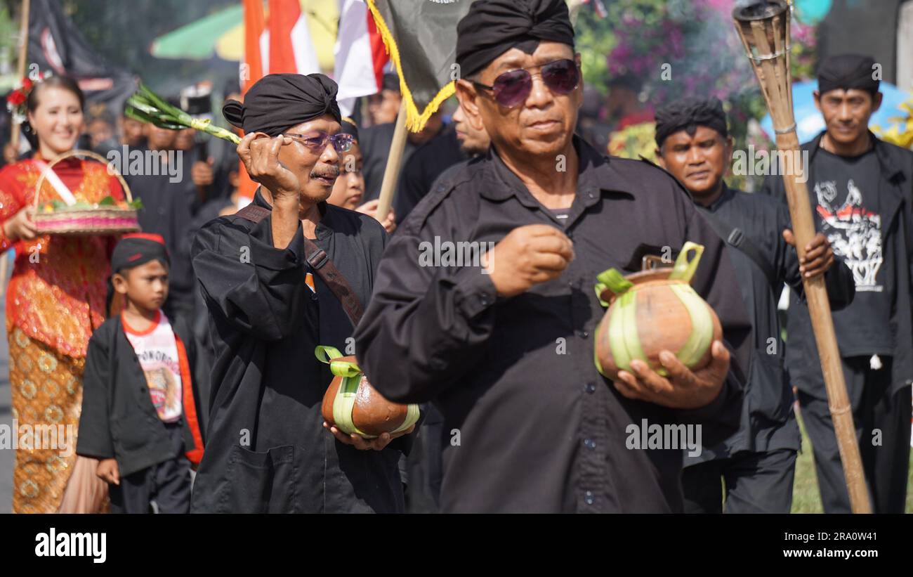 The Tumpeng Agung Nusantara Carnival is held to commemorate the ...