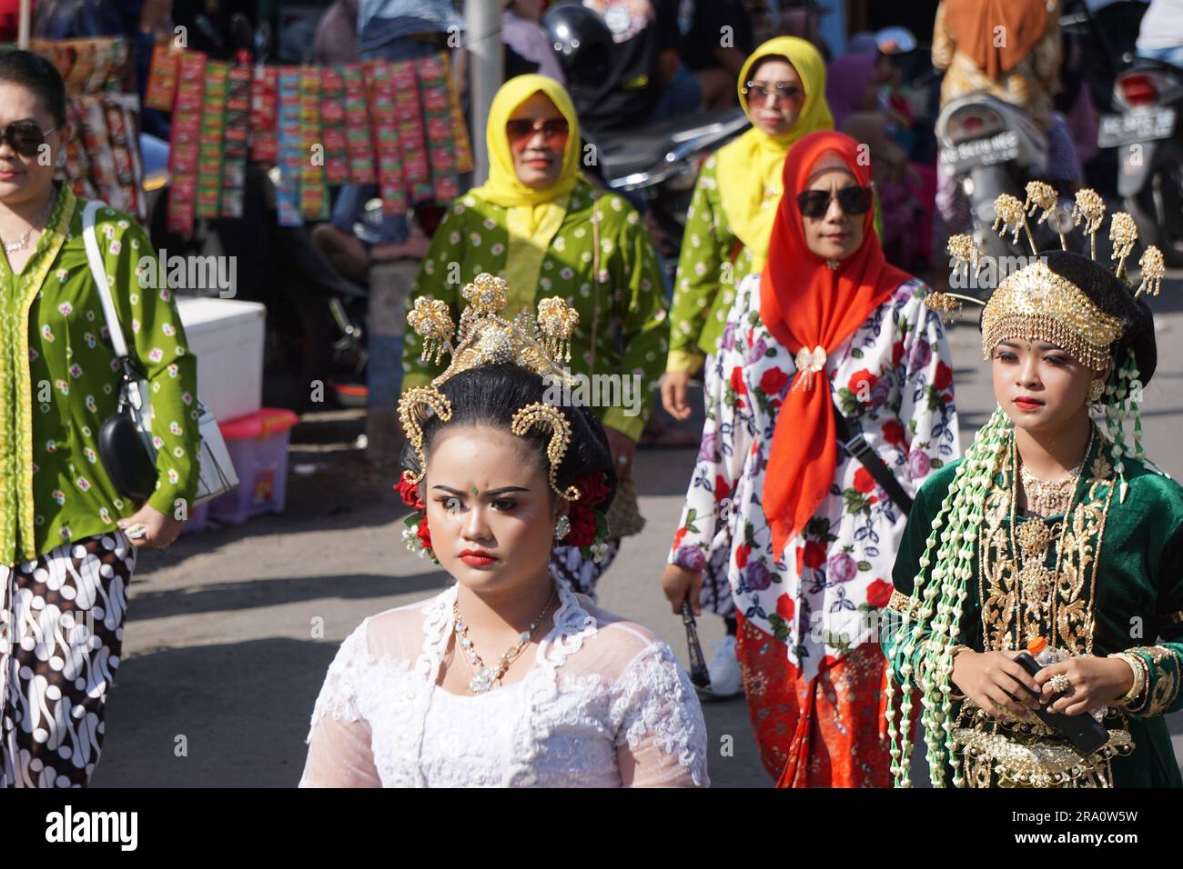 The Tumpeng Agung Nusantara Carnival is held to commemorate the ...
