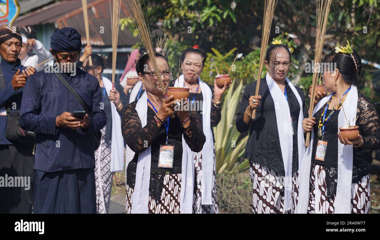 The Tumpeng Agung Nusantara Carnival is held to commemorate the ...