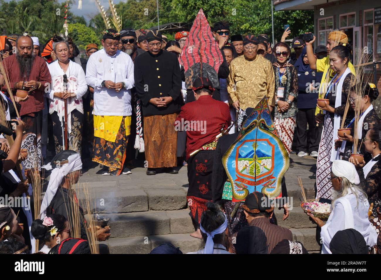 The Tumpeng Agung Nusantara Carnival is held to commemorate the ...